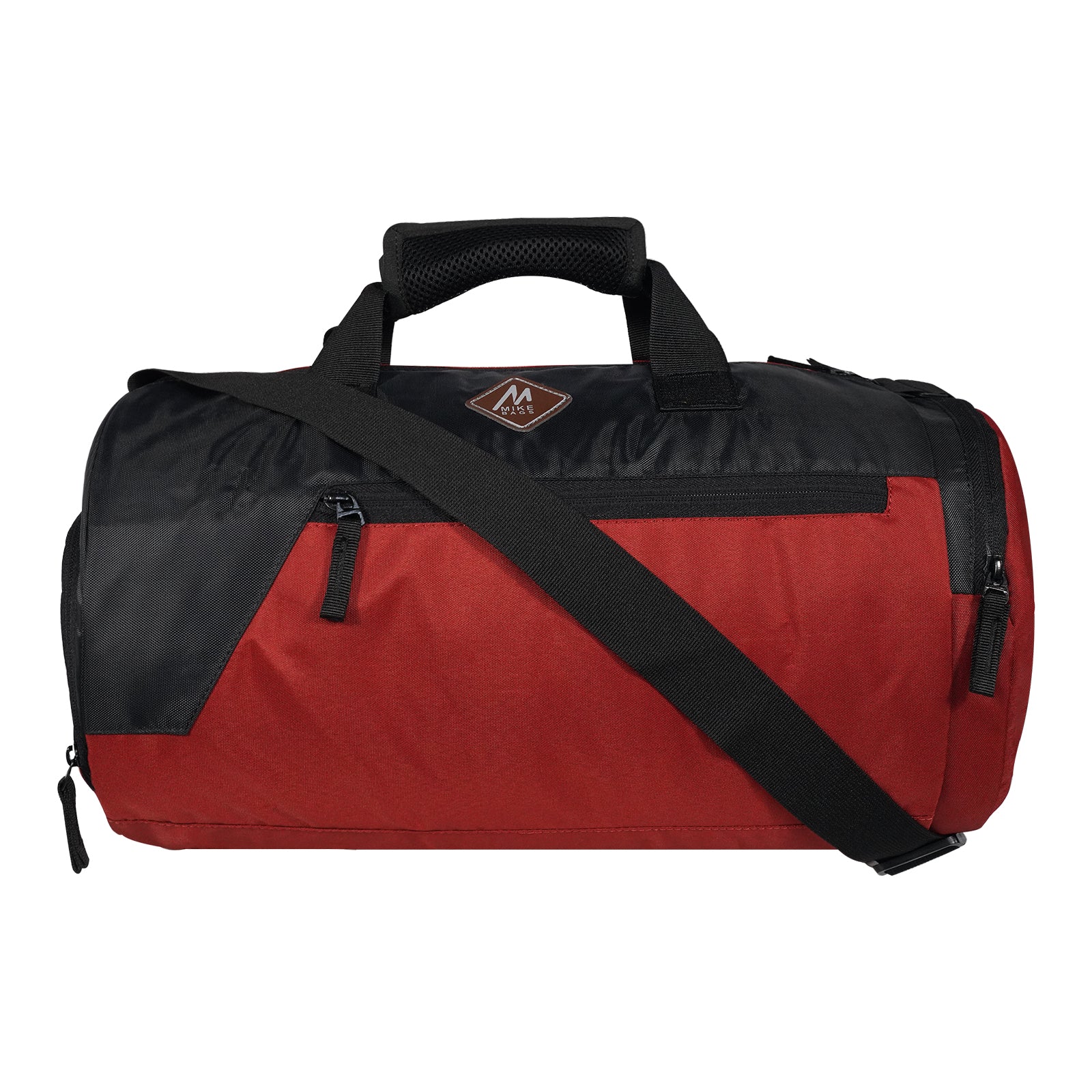Mike Fit Gear Gym Bag with Shoe Compartment - Rust – Mike Bags
