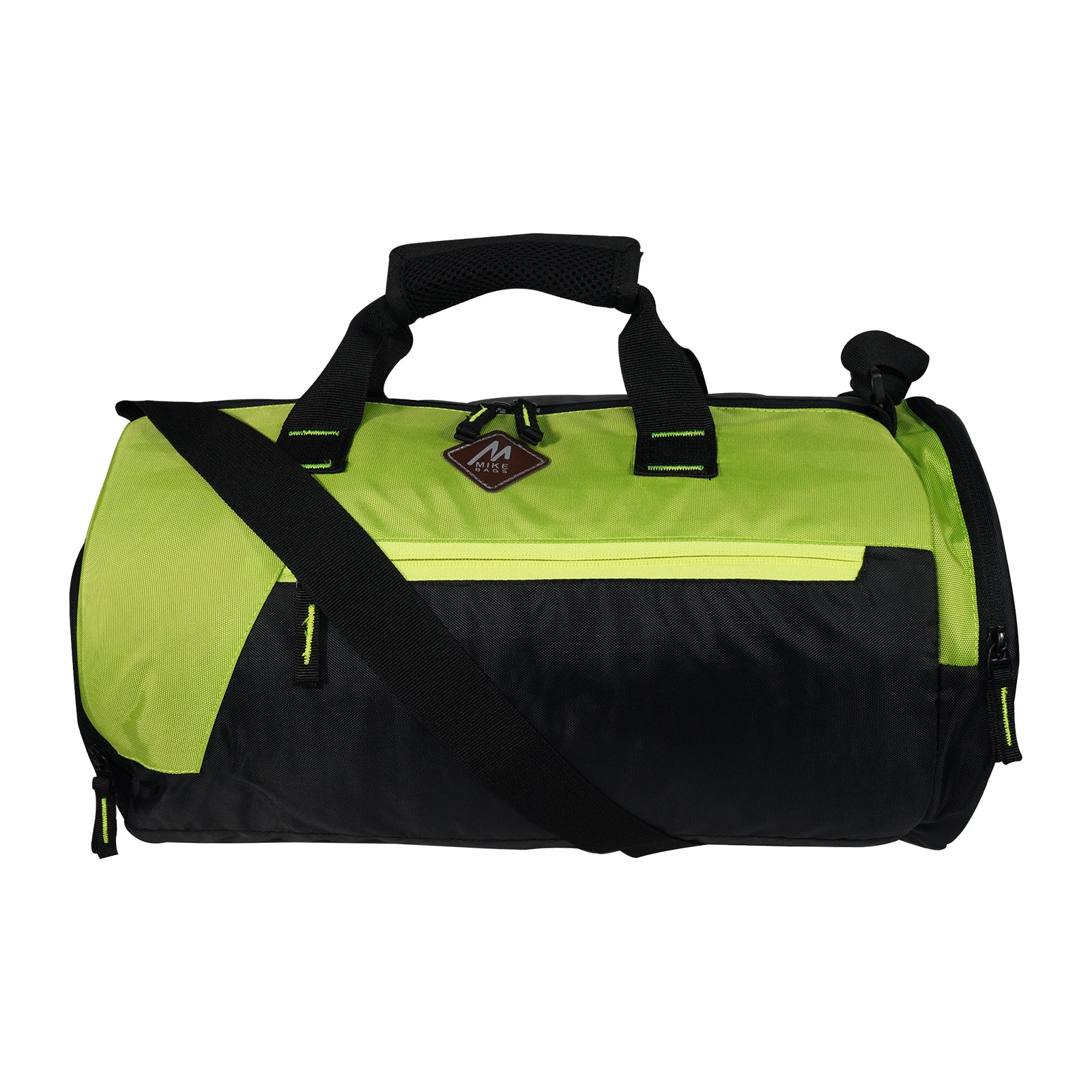 Mike Fit Gear Gym Bag with Shoe Compartment - Green – Mike Bags